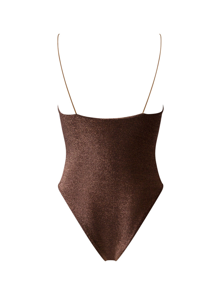 Shimmer One Piece Chocolate Riobambaswim